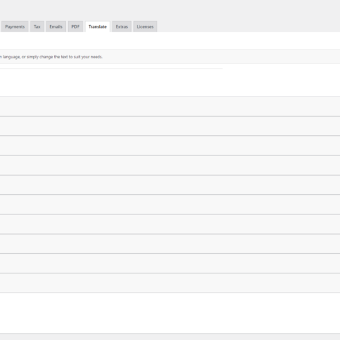 Easy Translate Extension | Sliced Invoices